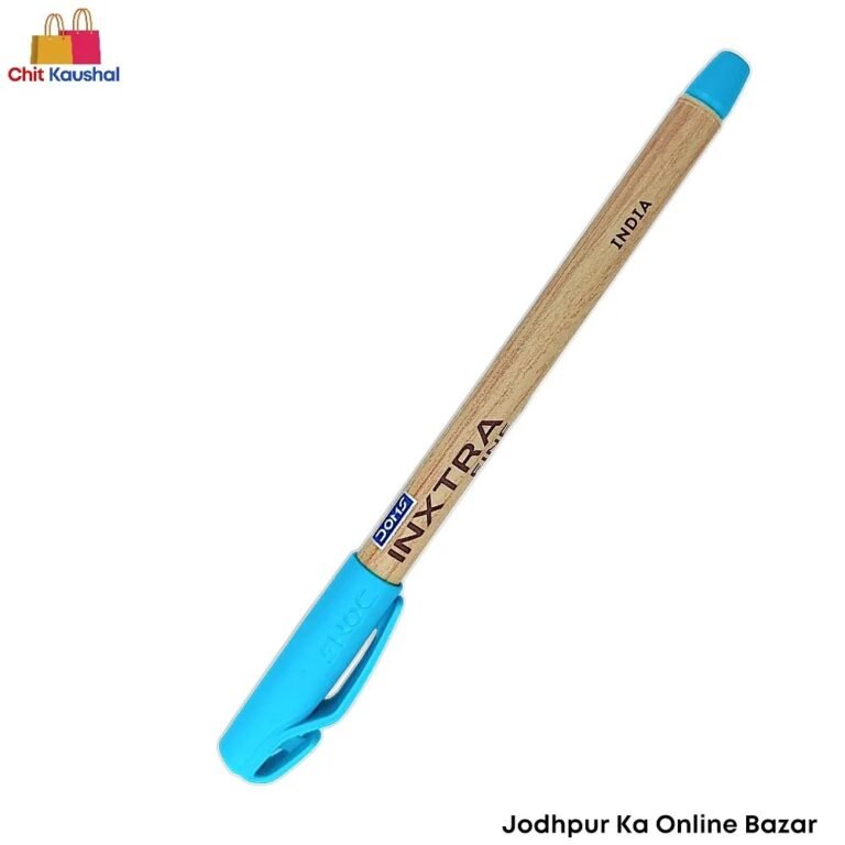 Doms Inxtra Fine Wood Ball Pen Pack of 5 | Smoot Writing Pen