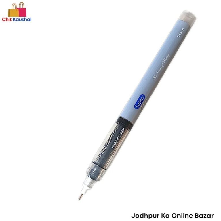 Saino Roll-On Roller Ink Pen - Black - Chit Kaushal - Online Shopping Store